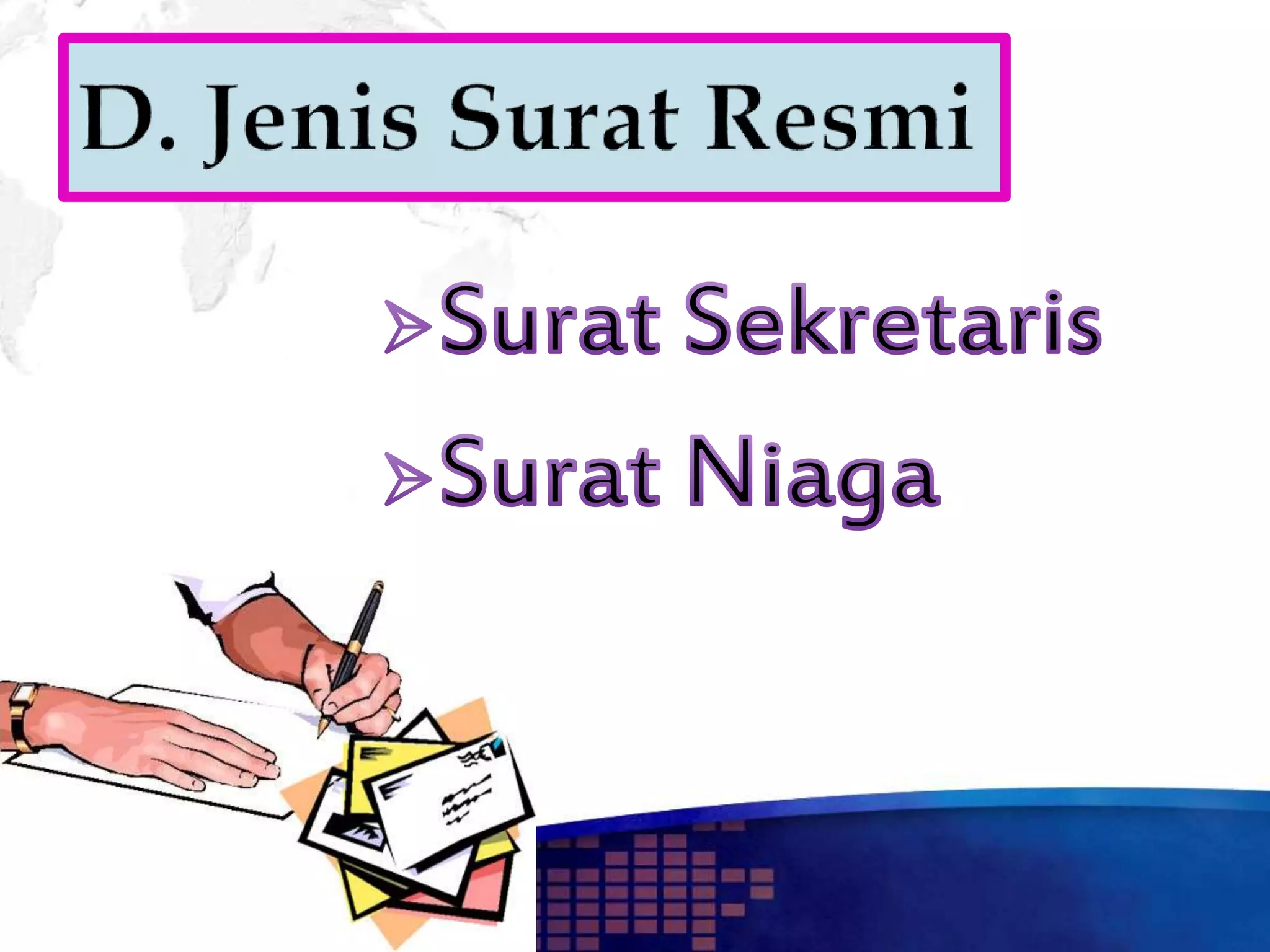 MKU Bahasa Indonesia Dasar-Dasar Penulisan Surat | PPTX