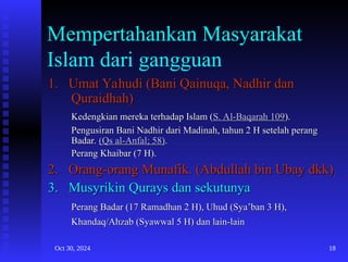 Dasar-dasar Peradaban Islam Masa Rasulullah Saw.ppt | Free Download