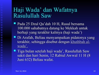 Dasar-dasar Peradaban Islam Masa Rasulullah Saw.ppt
