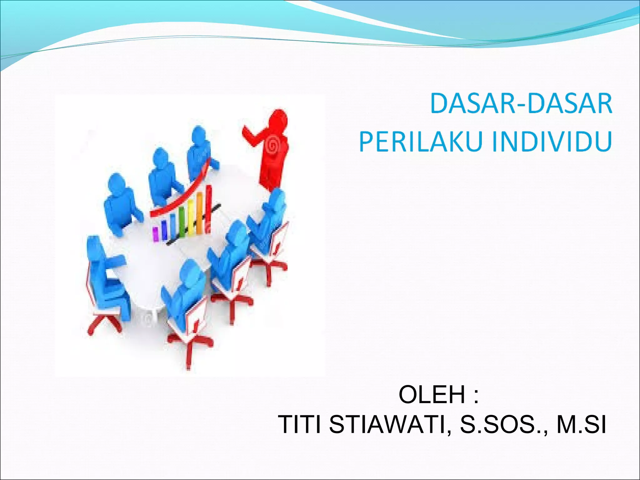 Dasar dasar perilaku individu | PPT