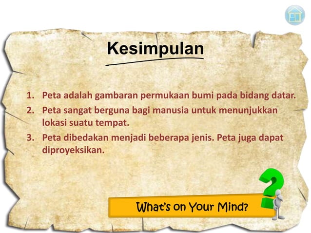 Dasar dasar peta | PPTX