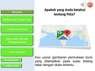 Dasar dasar peta | PPTX