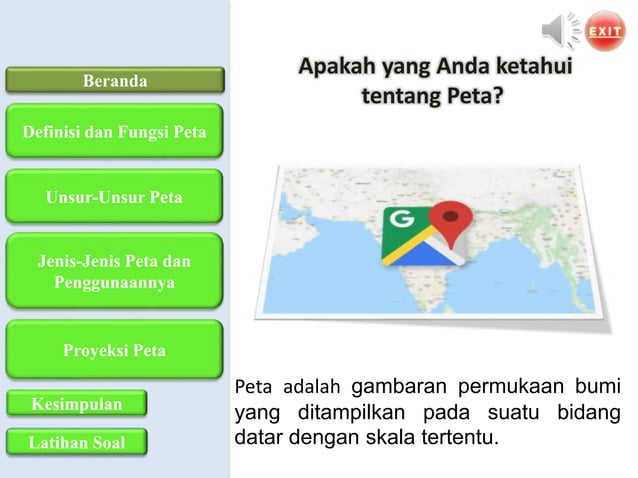 Dasar dasar peta | PPTX