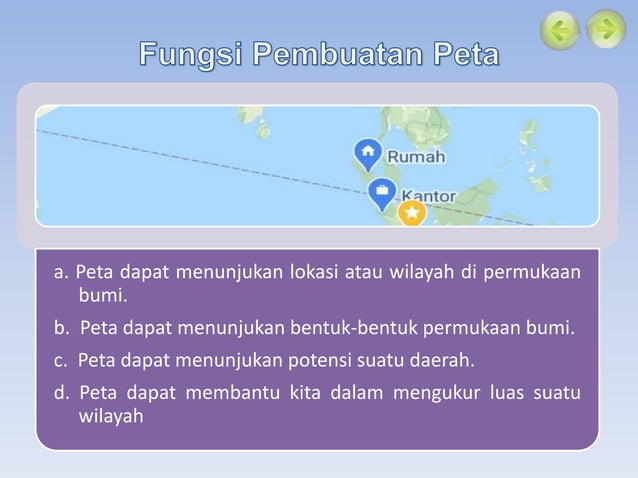 Dasar dasar peta | PPTX