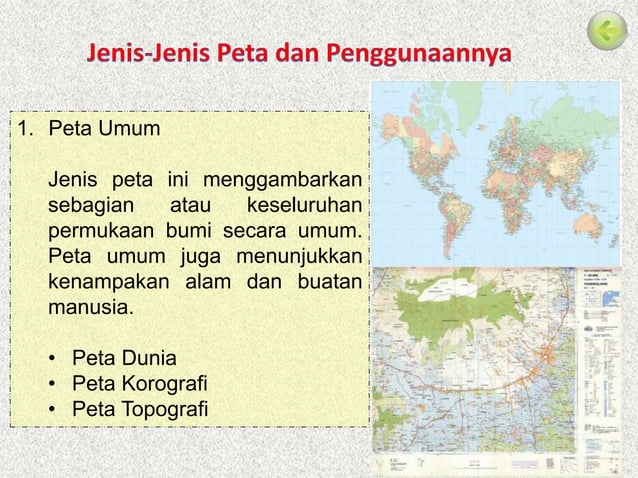 Dasar dasar peta | PPTX