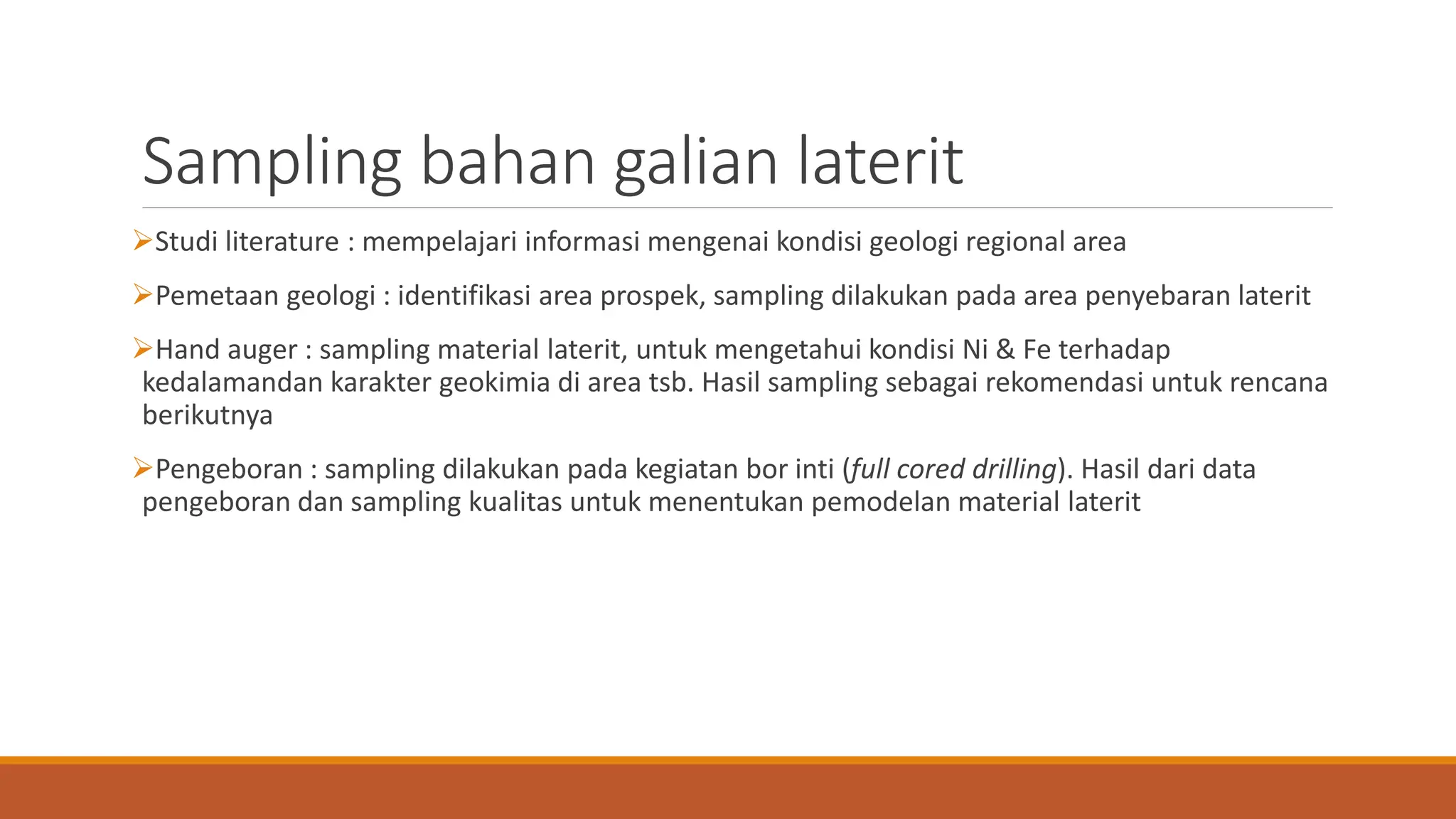 Dasar-dasar sampling batubara dan mineral.pptx