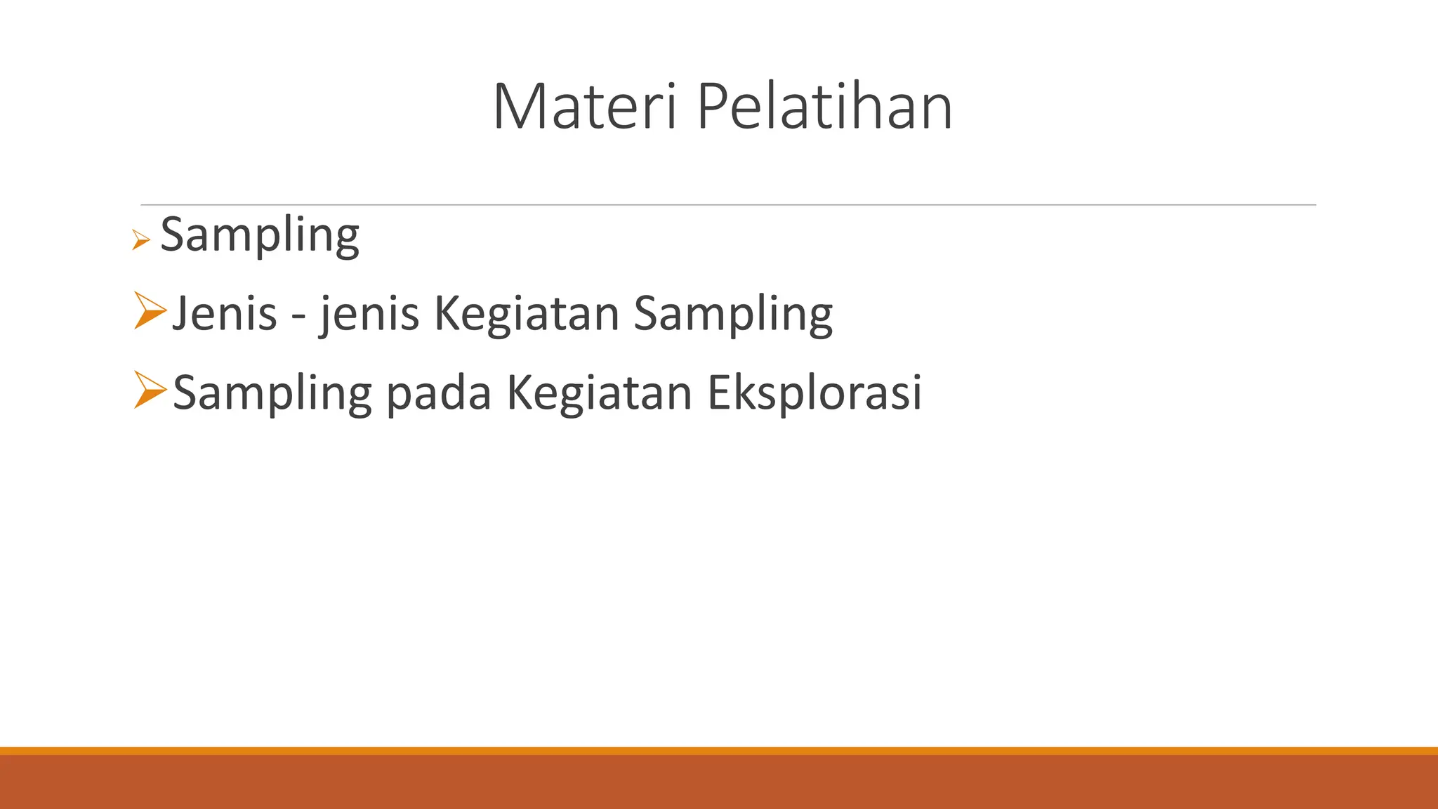 Dasar-dasar sampling batubara dan mineral.pptx