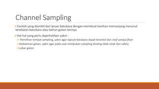 Dasar-dasar sampling batubara dan mineral.pptx