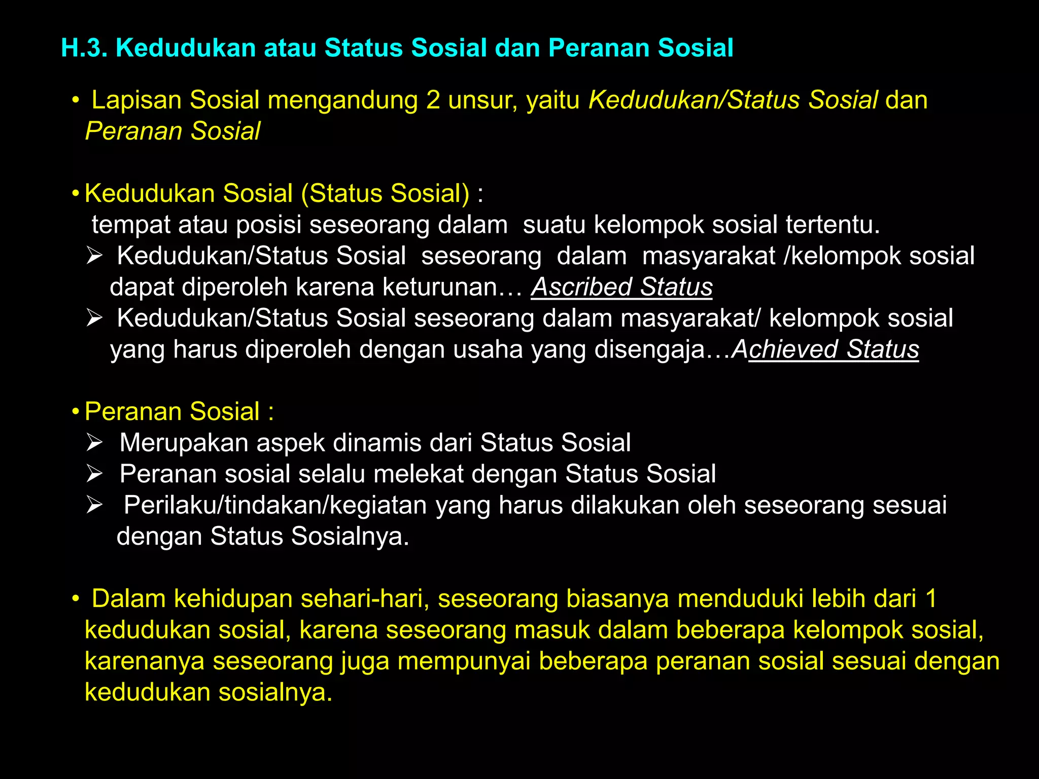 Dasar dasar sosiologi | PPTX