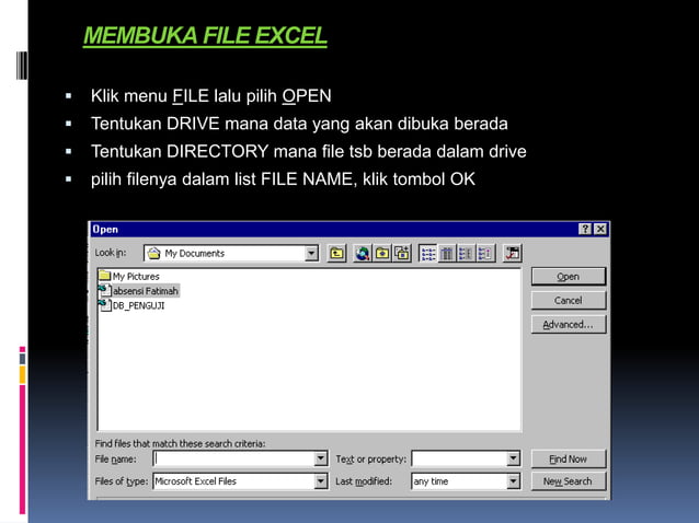 Dasar dasar spreadshet | PPTX