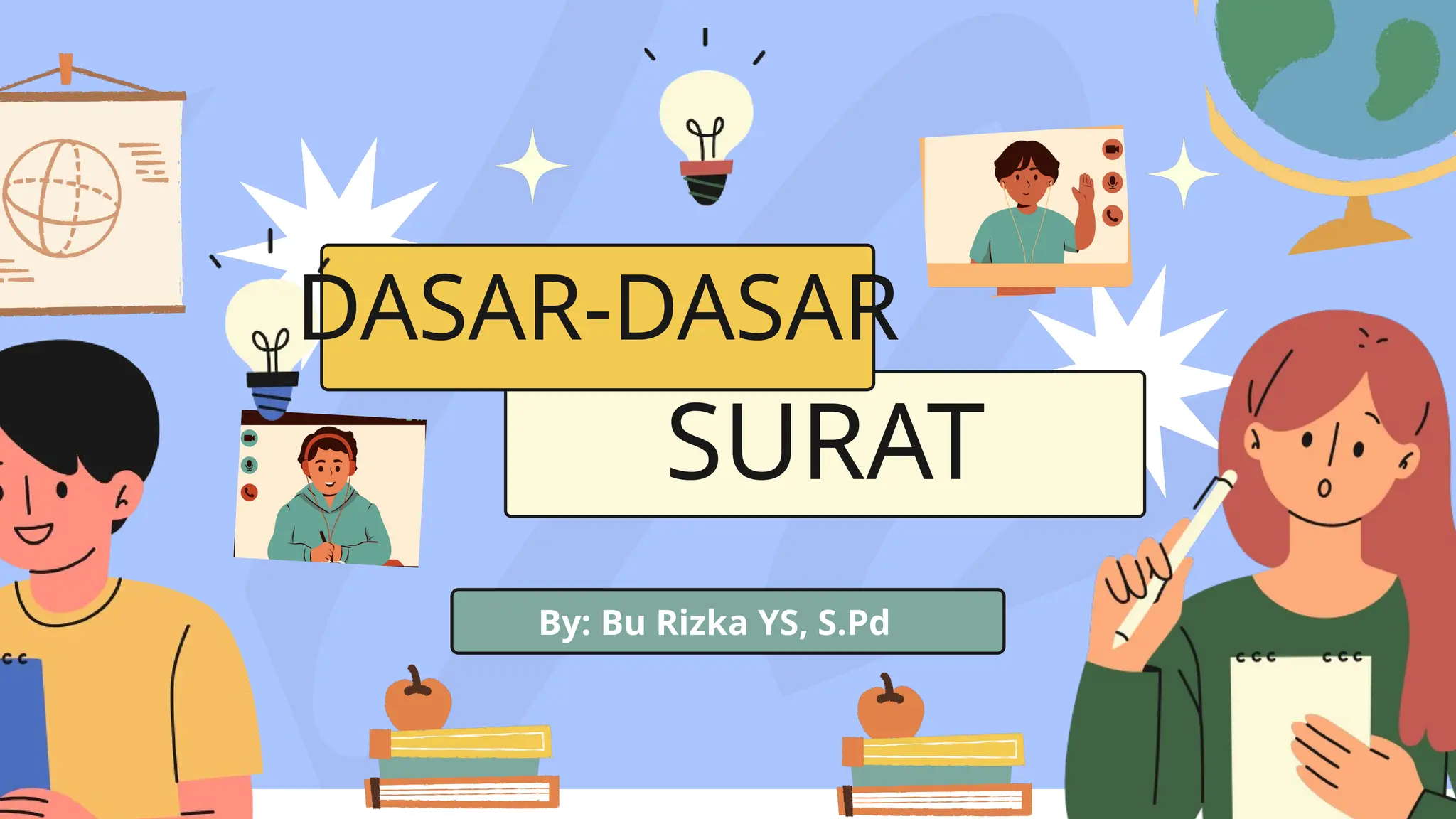 DASAR-DASAR SURAT Mata Pelajaran korespondensi.pptx