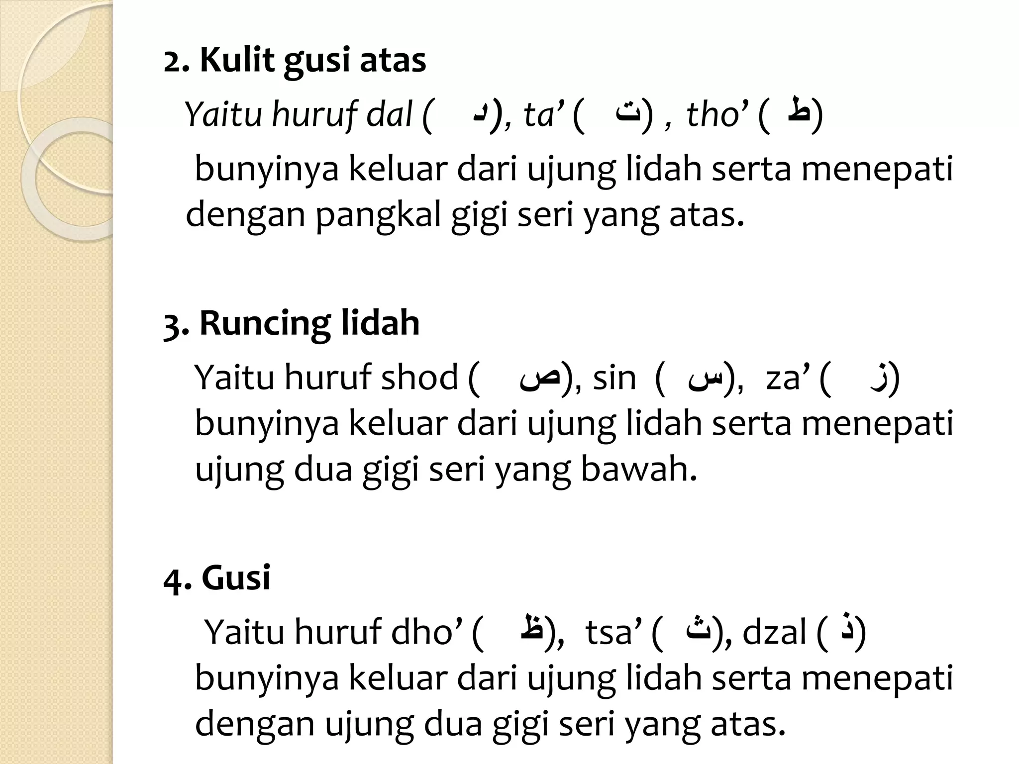 Dasar-Dasar Tahsin-1 | PPTX