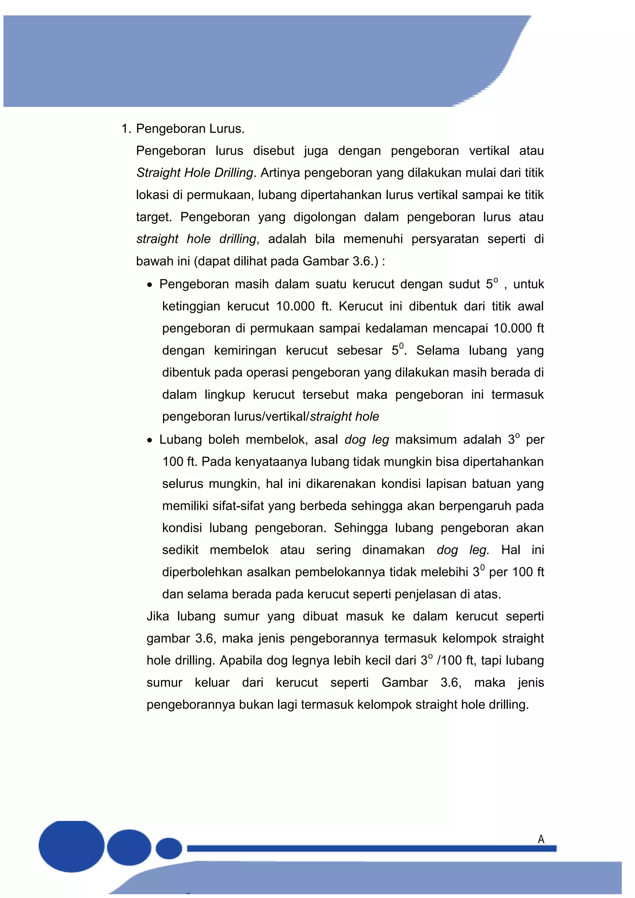 Dasar Dasar Teknik Pengeboran | PDF