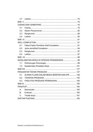 Dasar Dasar Teknik Pengeboran | PDF