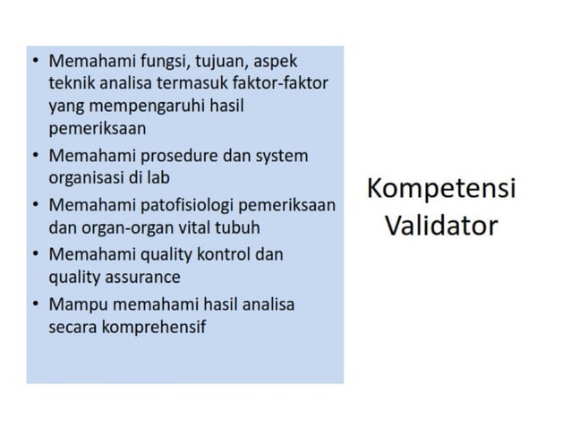 Dasar - Dasar Validasi Hasil Laboratorium_ Mardian Iswahyudi S.Si.pptx ...