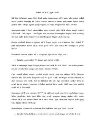 Dasar dasr proteksi untuk kelistrikan | PDF