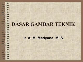 Drawing Basic Desain for Beginer and for Student | PPT
