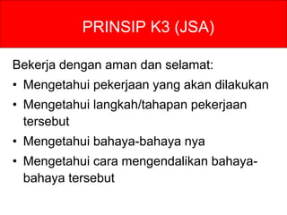 Dasar k3 uts | PPT