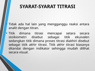 Dasar-Kimia-Kuantitatif yaitu mengenai materi kimia | PPT