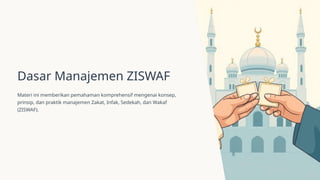 MANAJEMEN ZISWAF DALAM PANDANGAN ISLAM.pptx
