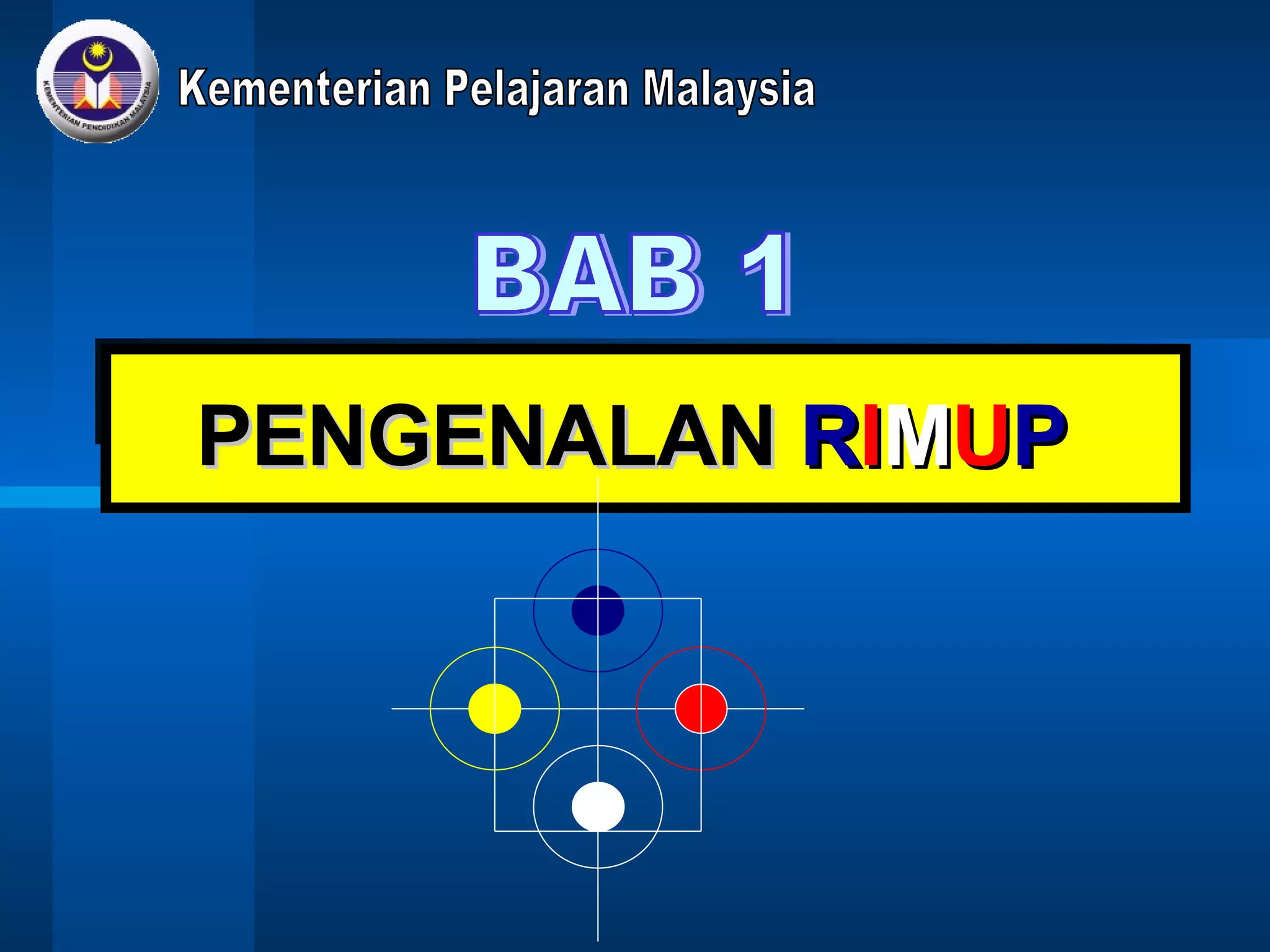 Dasar Pelaksanaan Rimup 2008 | PPT