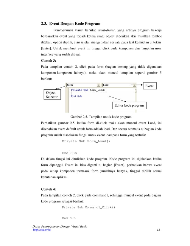 Dasar pemrograman-visual-basic1 | PDF