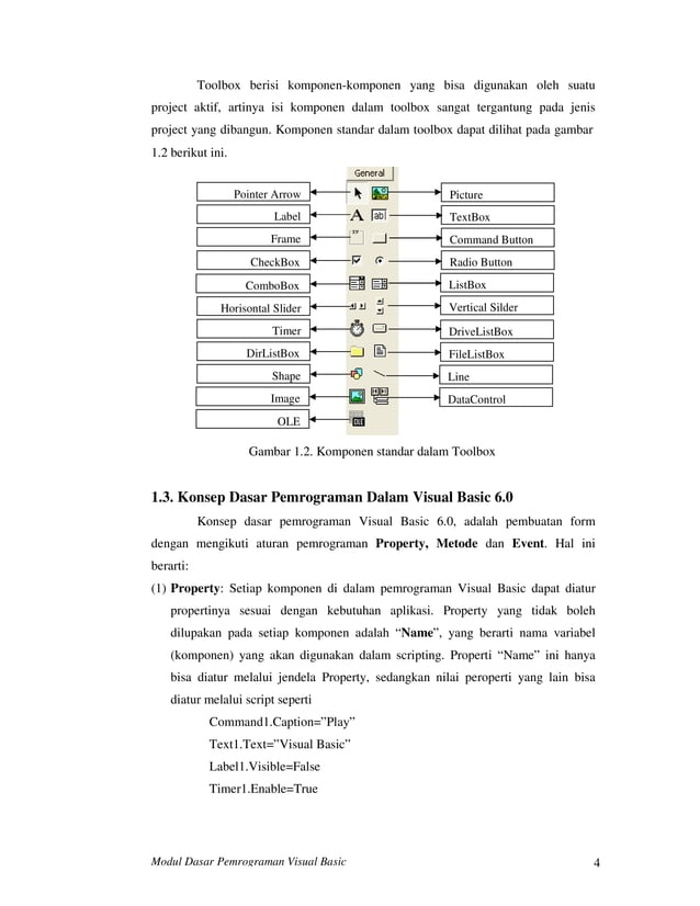 Dasar pemrograman-visual-basic1 | PDF