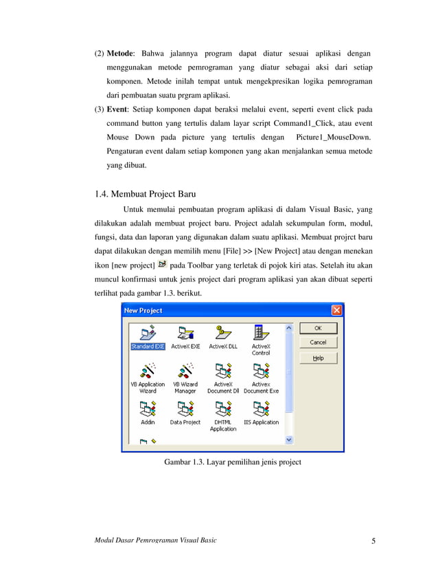 Dasar pemrograman-visual-basic1 | PDF
