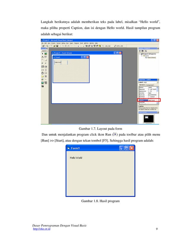 Dasar pemrograman-visual-basic1 | PDF