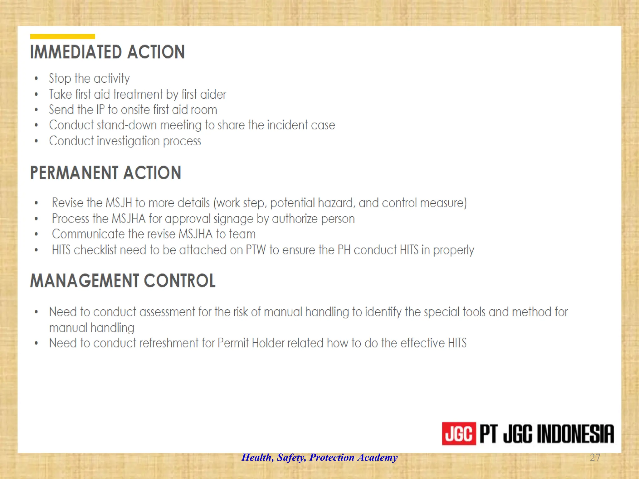 Dasar-dasar K3 untuk anggota P2K3 di tempat kerja | PDF