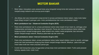 Dasar2 Otomotif Klasifikasi Engine berdsar Prinsip Kerja.pptx