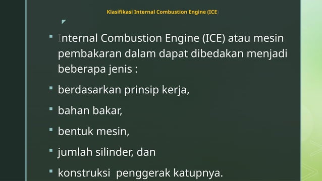 Dasar2 Otomotif Klasifikasi Engine berdsar Prinsip Kerja.pptx