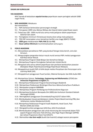 DASAR AM KURIKULUM | PDF