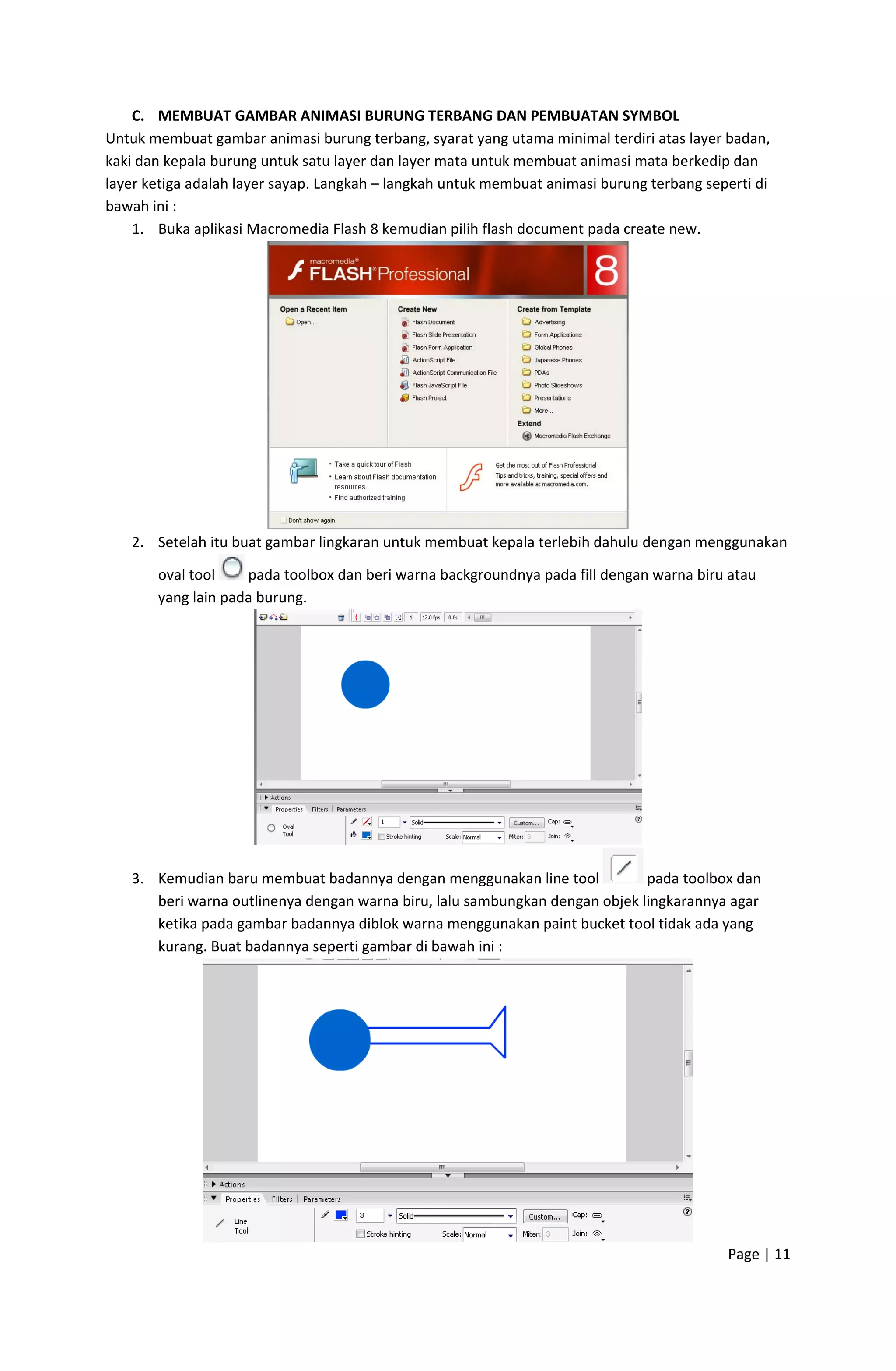 Animasi Dasar Menggunakan Macromedia Flash 8 | PDF