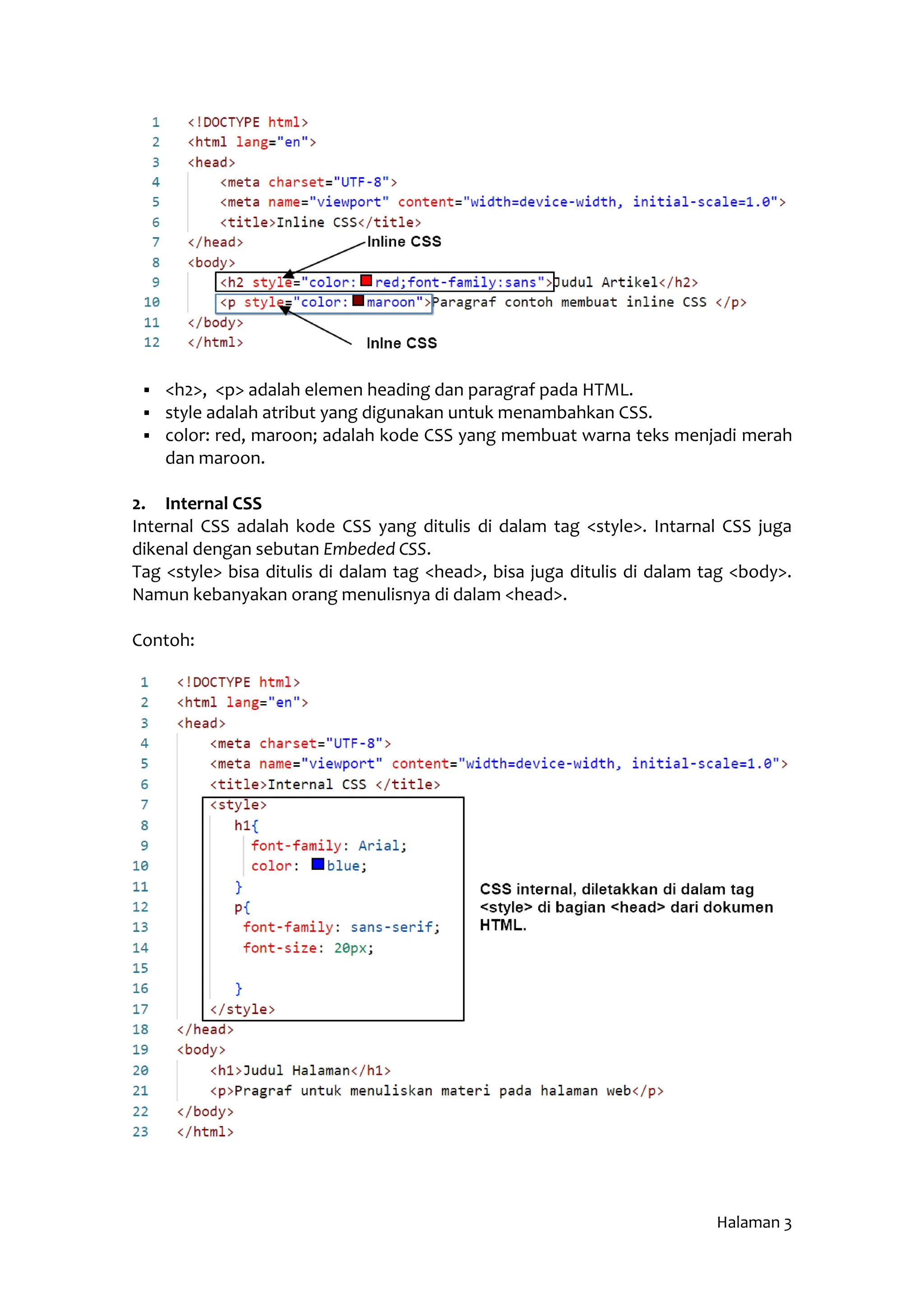 Modul Pembelajaran dasar dasar PPLG Pemrograman web | PDF