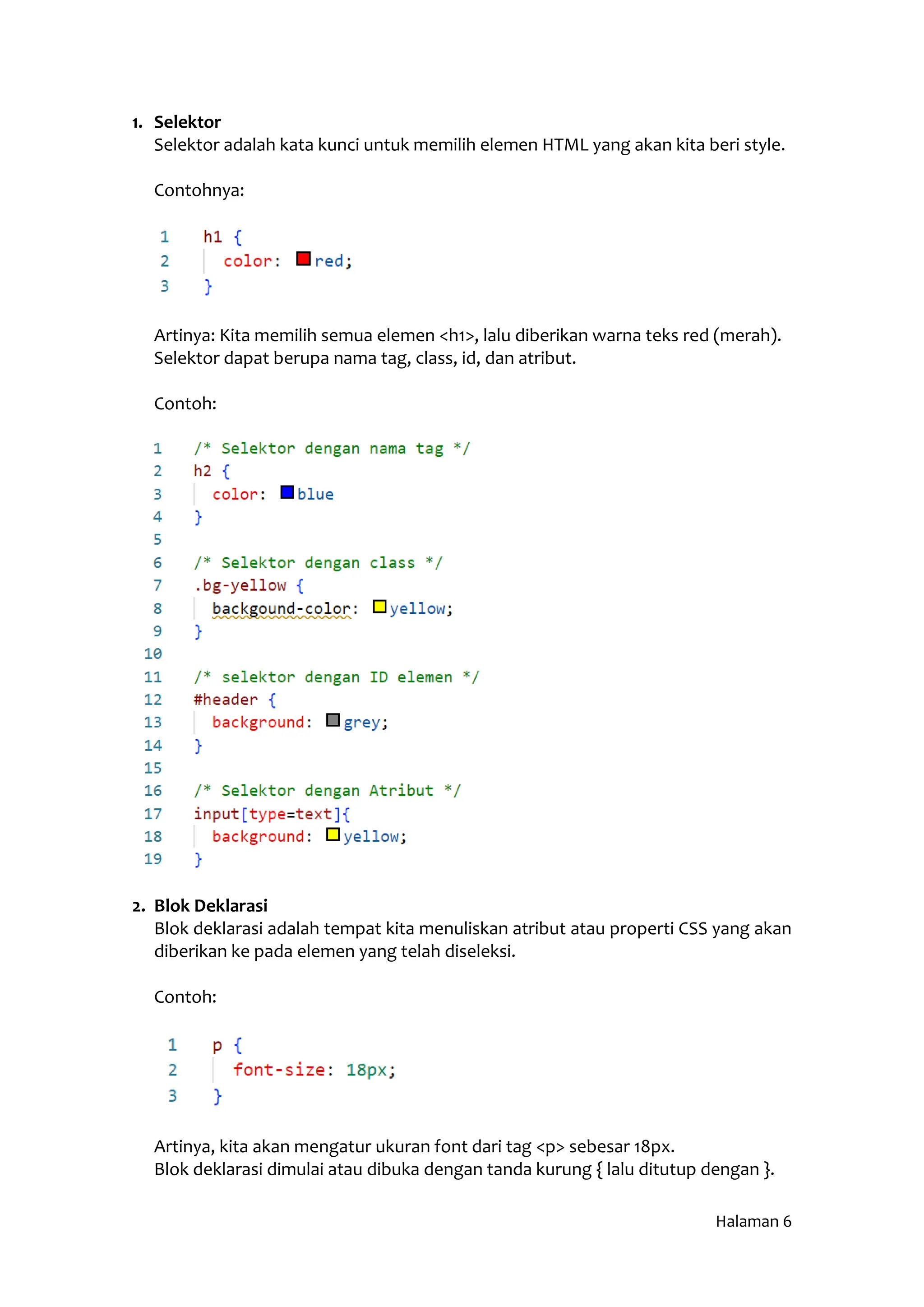 Modul Pembelajaran dasar dasar PPLG Pemrograman web | PDF