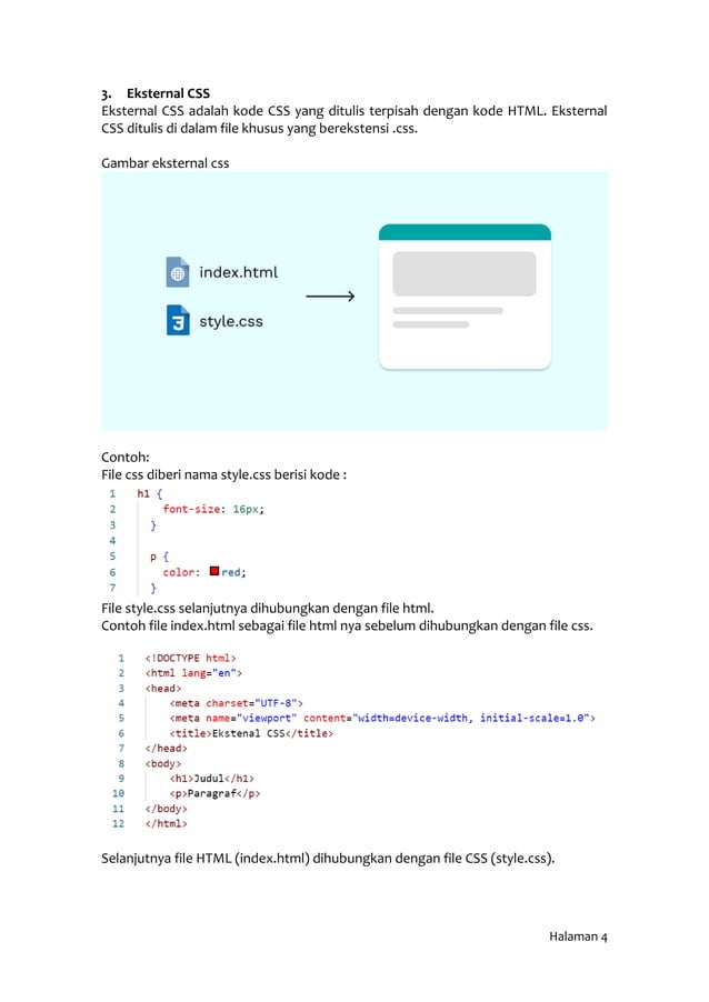 Modul Pembelajaran dasar dasar PPLG Pemrograman web | PDF
