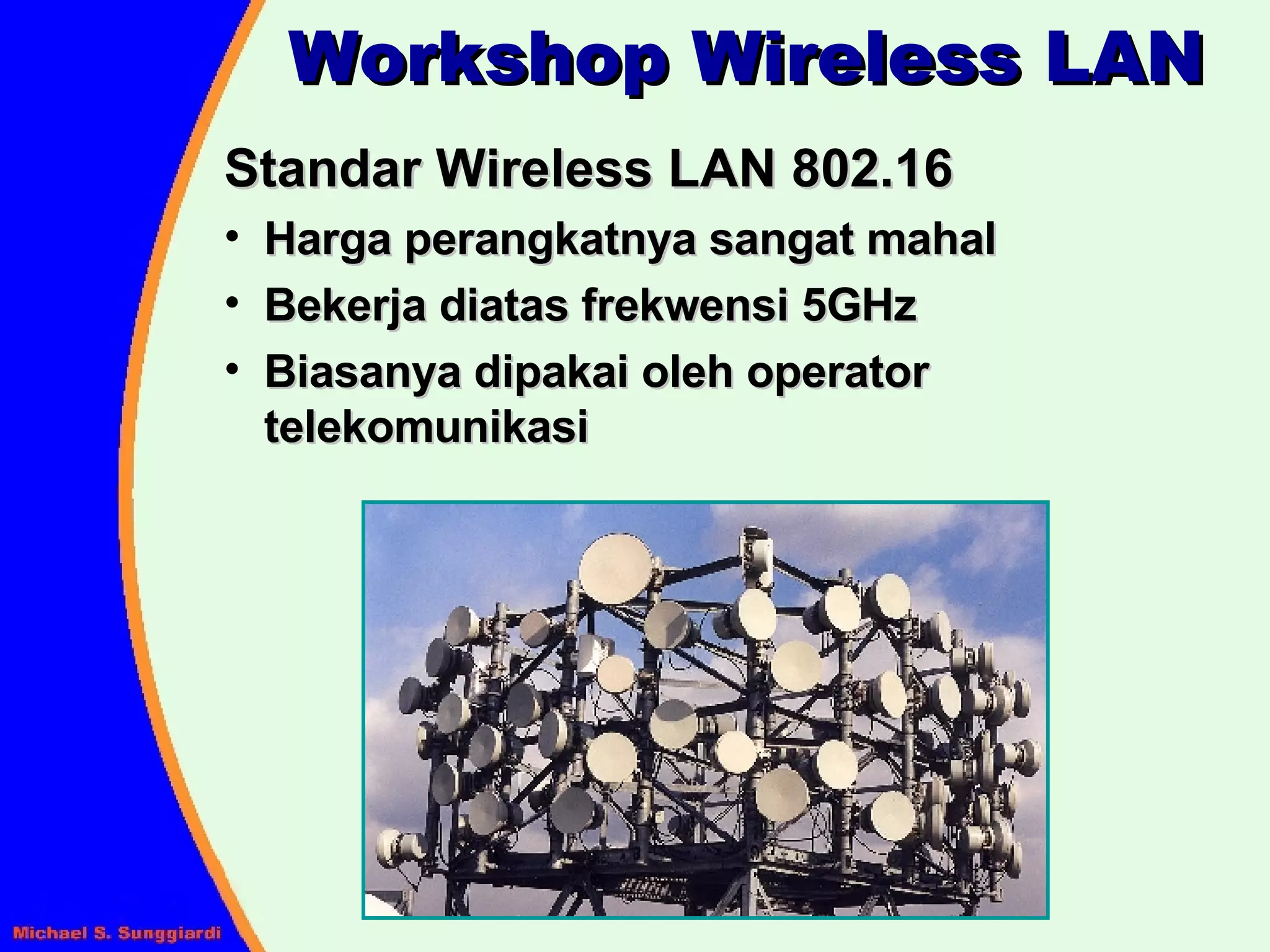 Dasar-dasar Wireless LAN | PPT