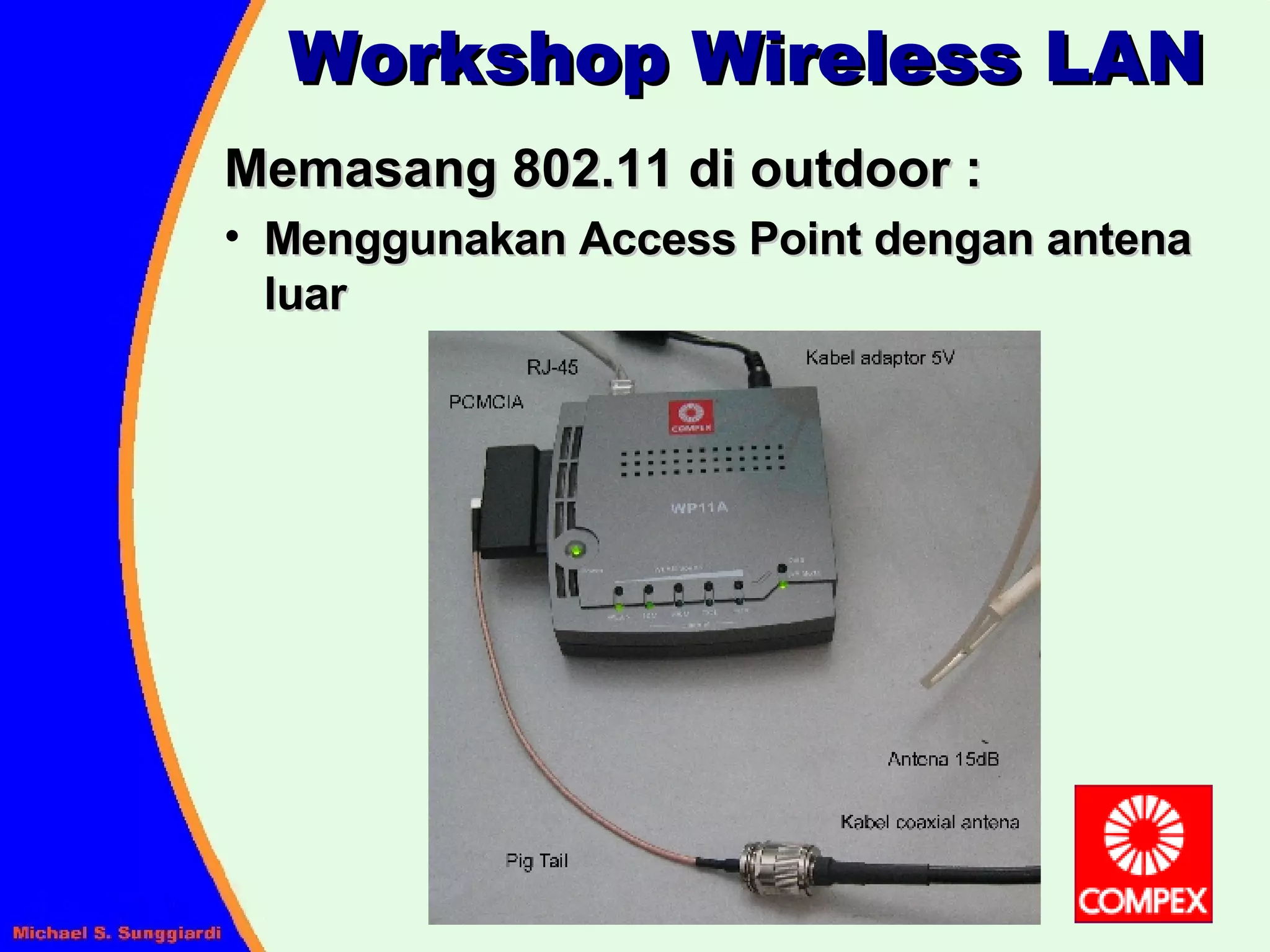 Dasar-dasar Wireless LAN | PPT