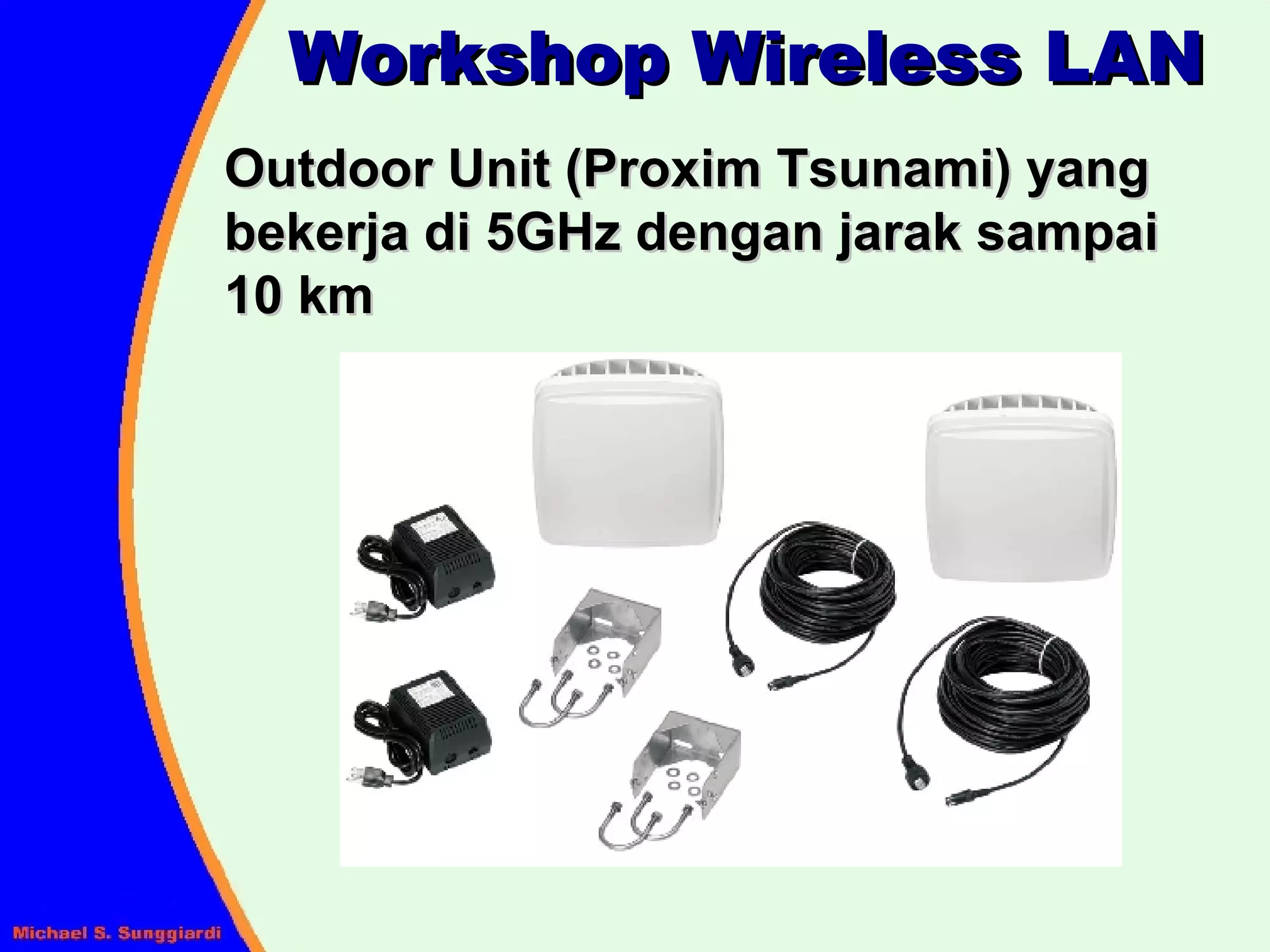 Dasar-dasar Wireless LAN | PPT