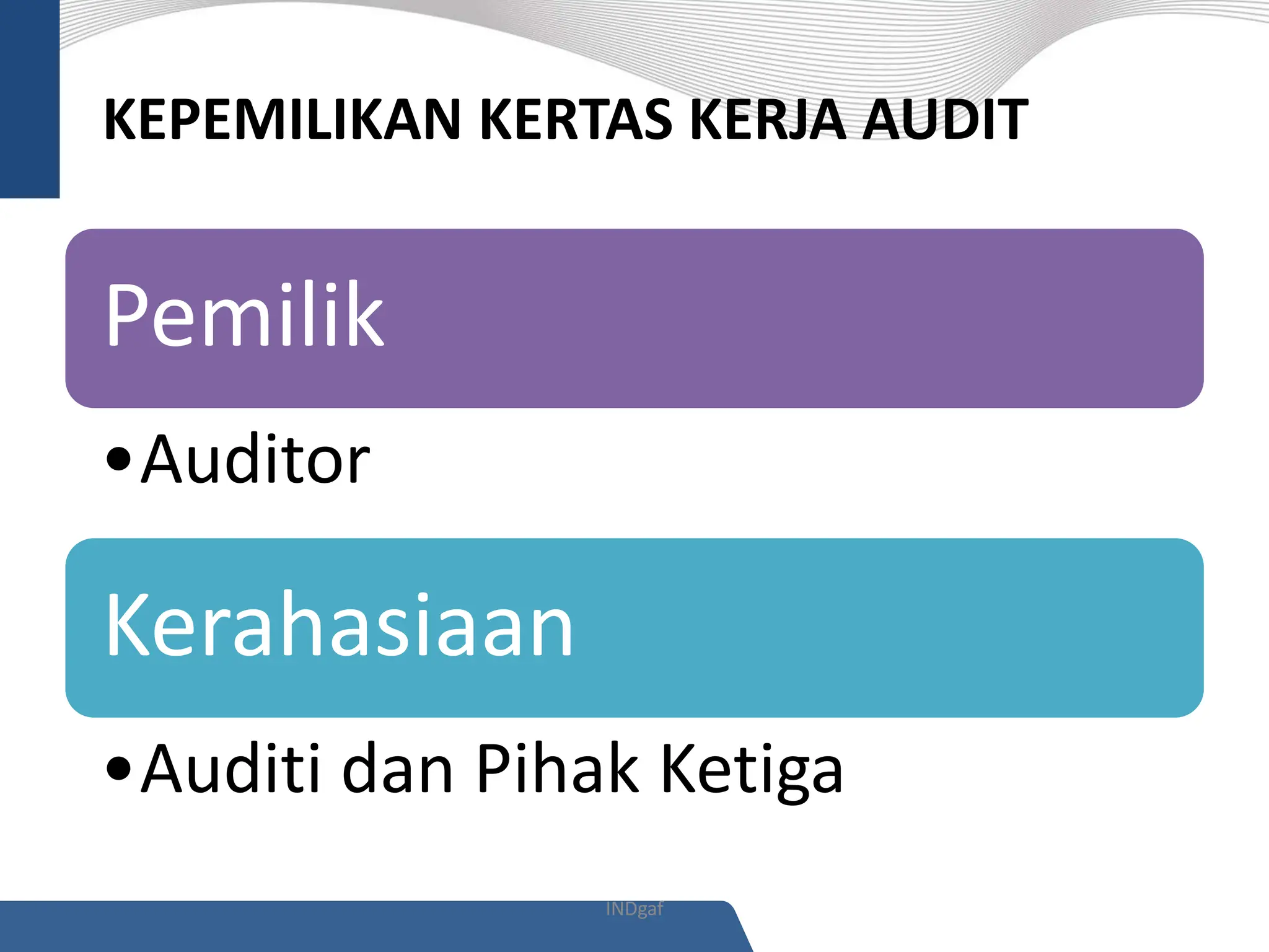 dasar_dasar_audit, dasar dasar audit dal | PPTX