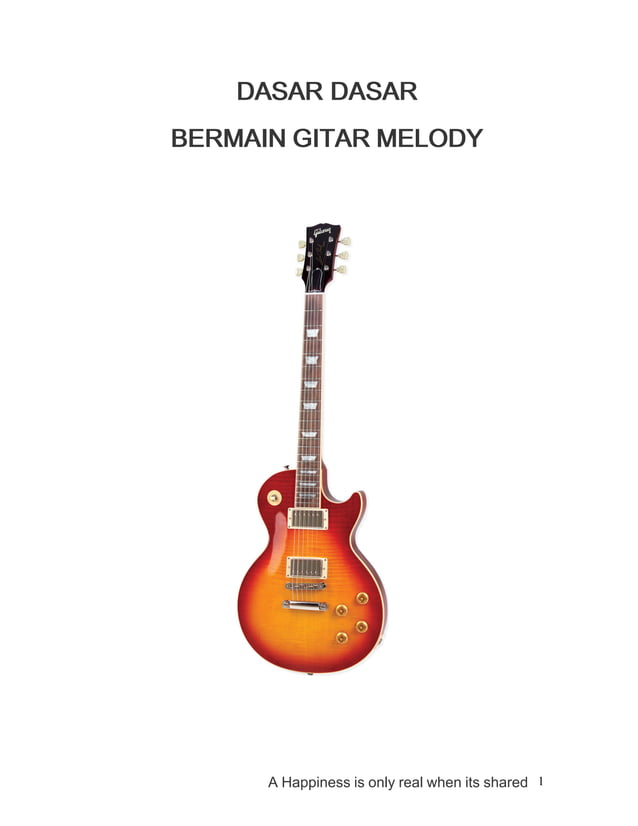 Dasar dasar bermain gitar | PDF