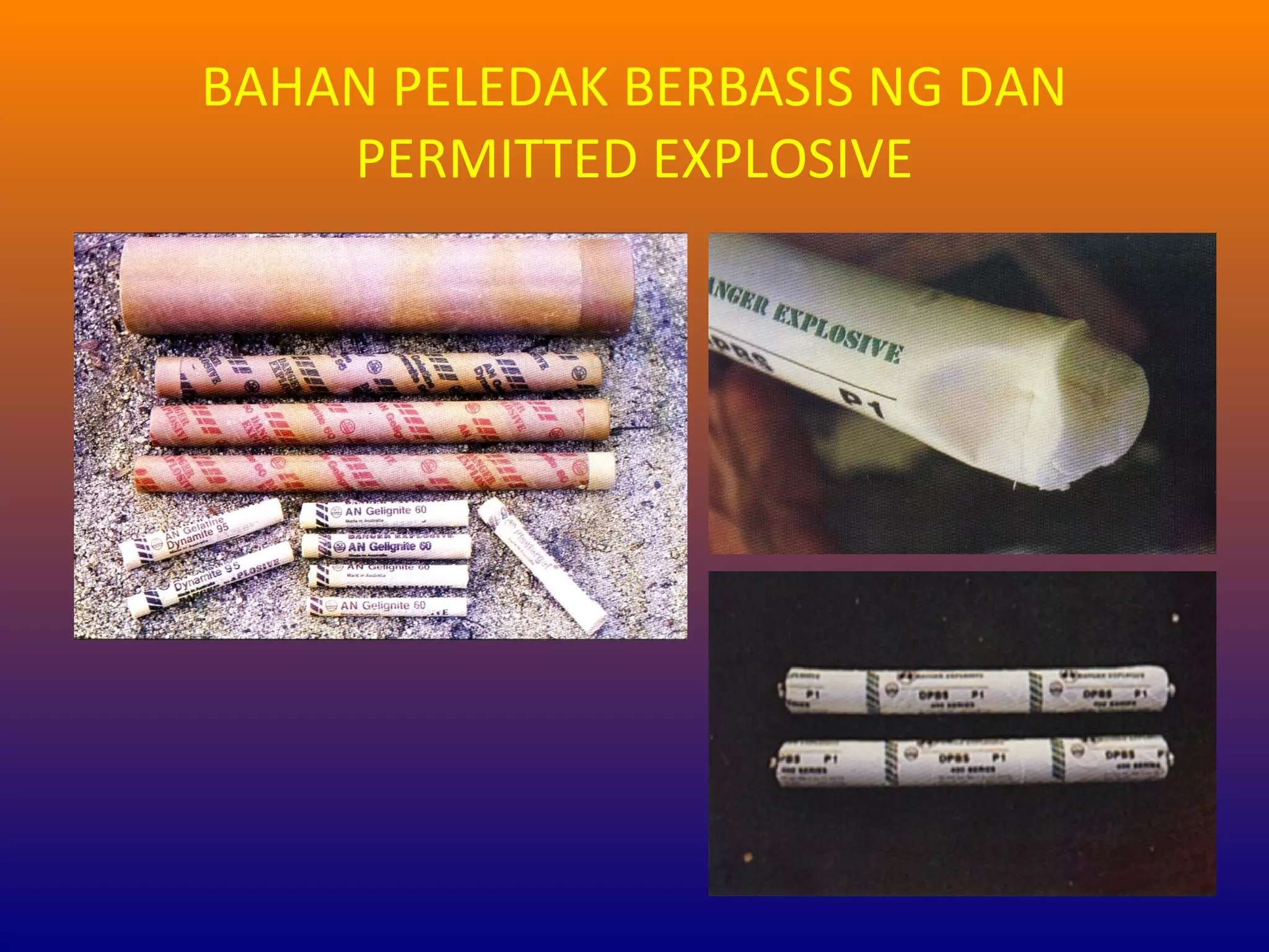 Dasar Dasar Peledakan Untuk Tambang Umum | PPT