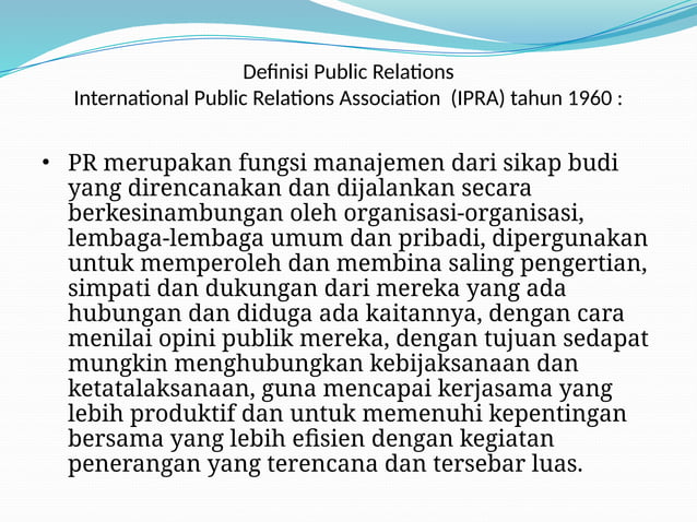 Dasar-dasar Humas___________________________________ | PPTX