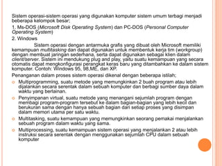 Dasar dasar komputer | PPTX