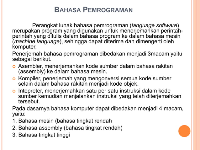 Dasar dasar komputer | PPTX