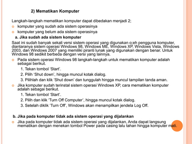 Dasar dasar komputer | PPTX