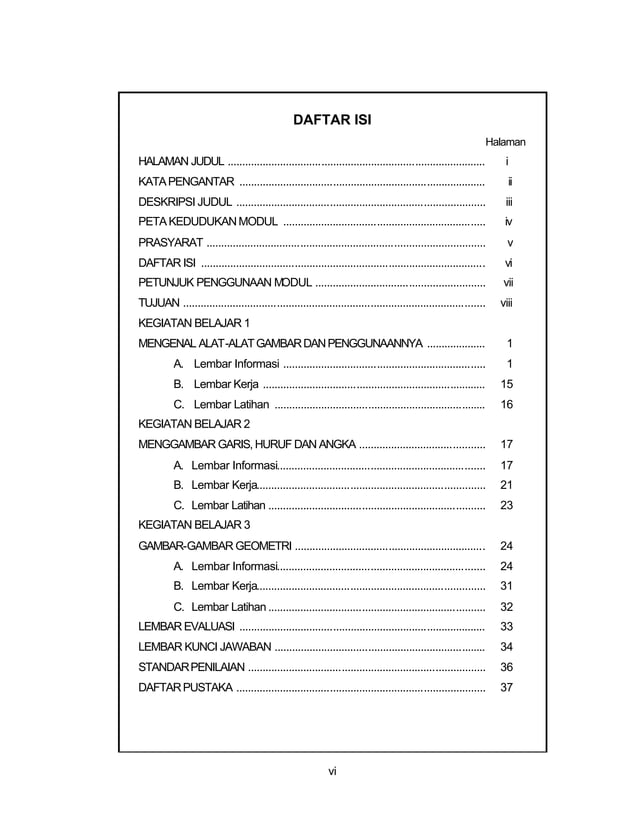 Dasar dasar menggambar_teknik | PDF