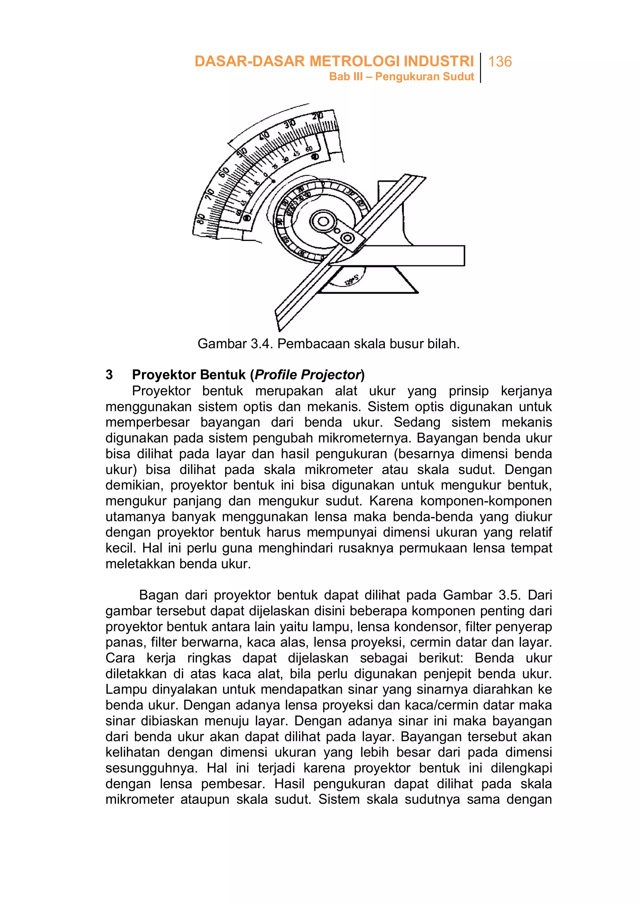 Dasar dasar metrologi industri pengukuran sudut | PDF