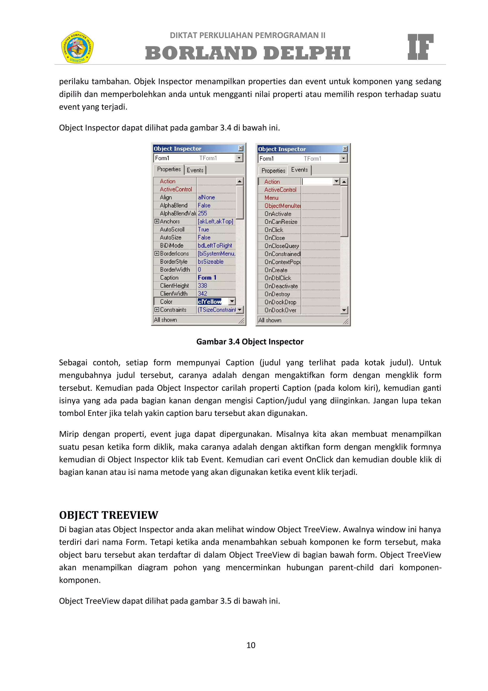 Dasar dasar pemograman_delphi | PDF